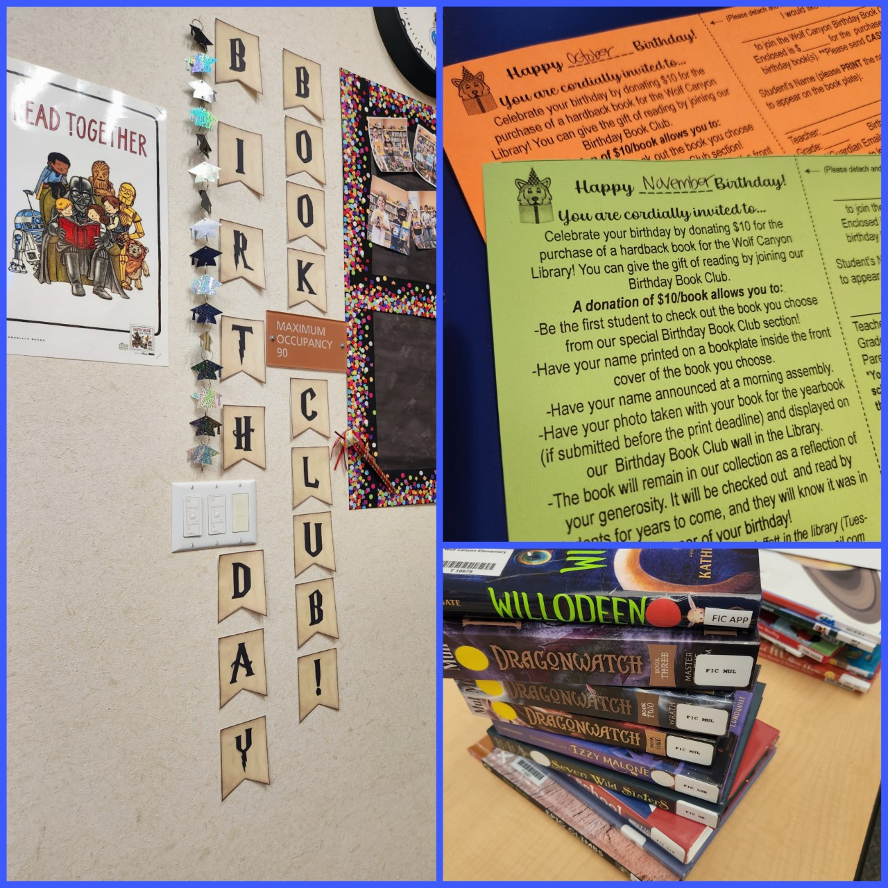 Birthday Book Club: September | Wolf Canyon – Home of the Timberwolves