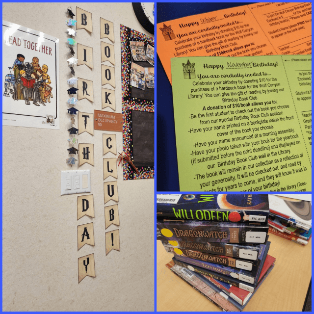 Birthday Book Club: September | Wolf Canyon – Home of the Timberwolves