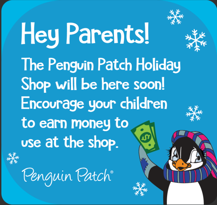 Penguin Patch Holiday Gift Shop! | Wolf Canyon – Home of the Timberwolves