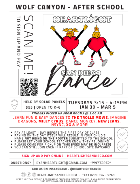 Heartlight Dance! | Wolf Canyon – Home of the Timberwolves