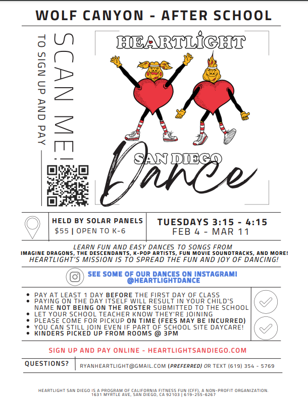 Heartlight Dance – Quarter 3 Session! | Wolf Canyon – Home of the Timberwolves